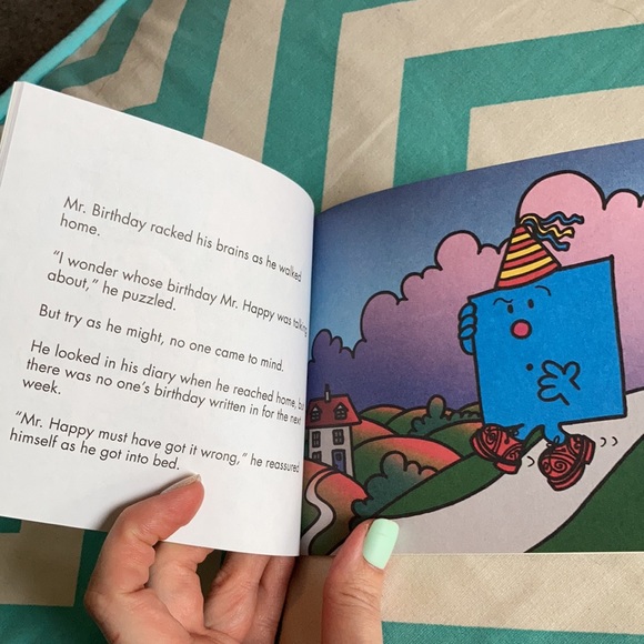 Mr Men & Little Miss | Other | Mr Birthday Book | Poshmark